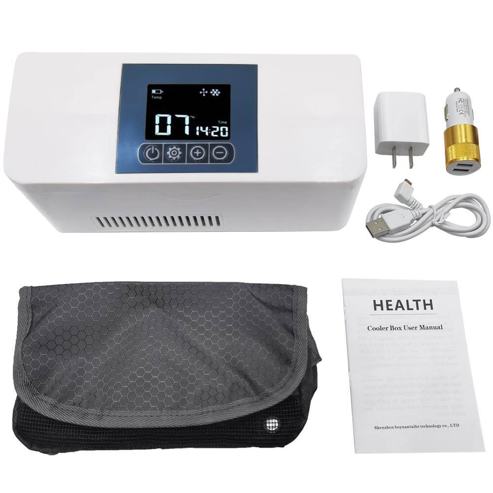 Small Medical Refrigerator – Portable Medicine Fridge